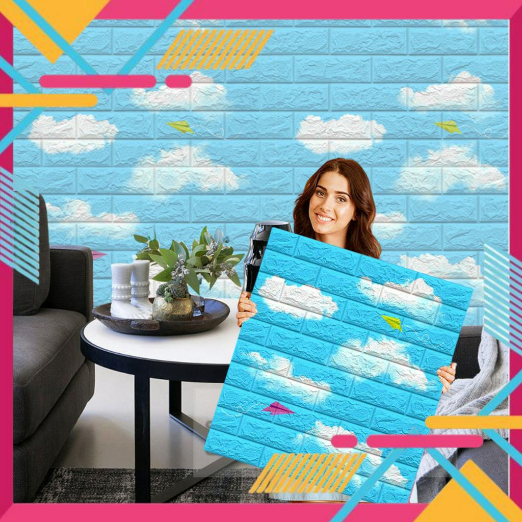 Jual Wallpaper Foam 3D Stiker Dekorasi Dinding Wallpaper Dinding Motif ...