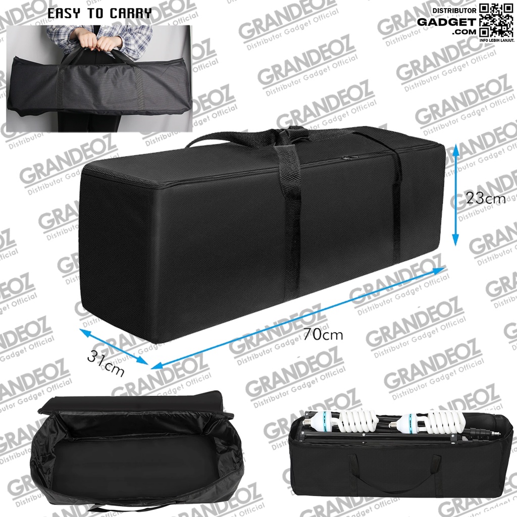 Jual SH Tas Fotografi Softbox Tripod Bag 70x31cm Tas Kamera Bag Ransel ...