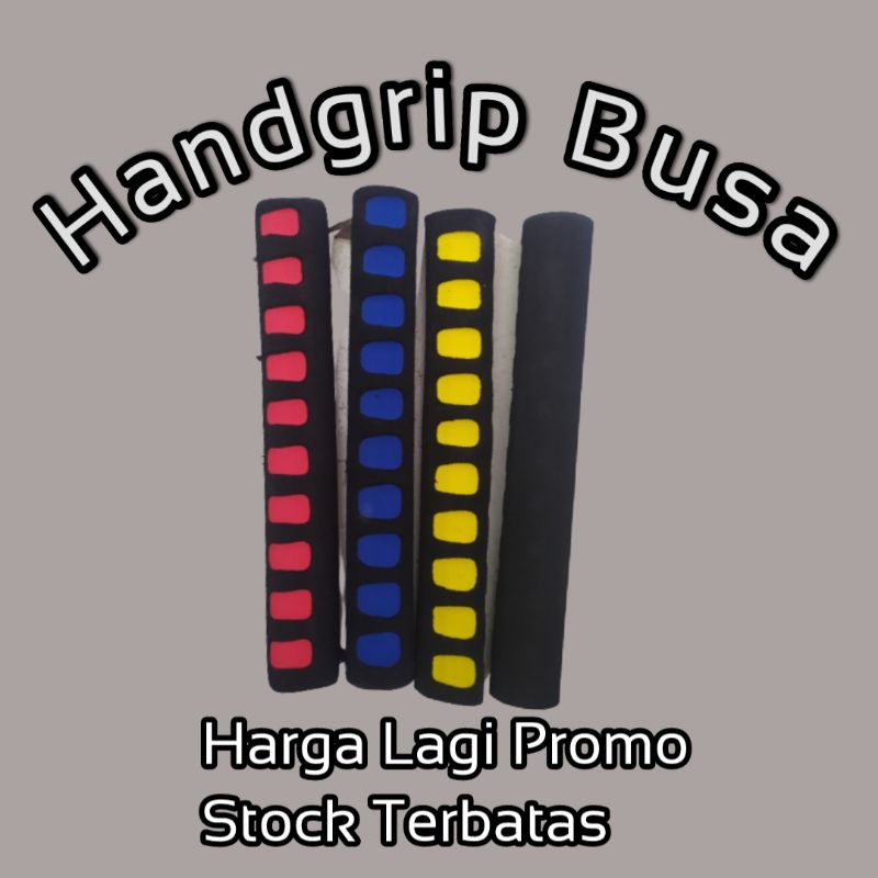 Jual Handgrip Busa Warna Stang Motor Sepeda Balap - Grip Handfat - Spon ...