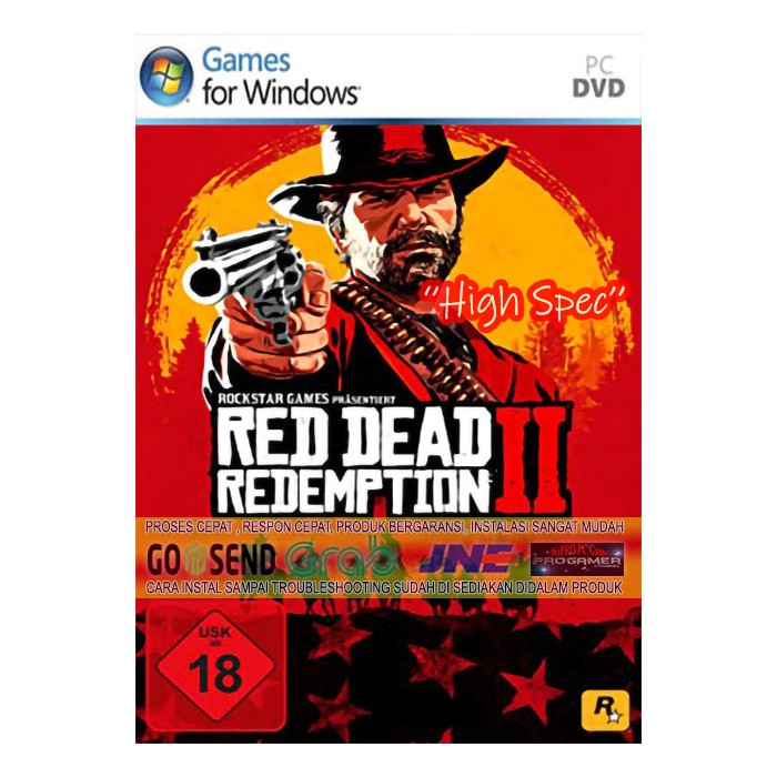 Jual READ DEAD REDEMPTION 2 | CD DVD GAME | PC GAME | GAMING | KASET ...