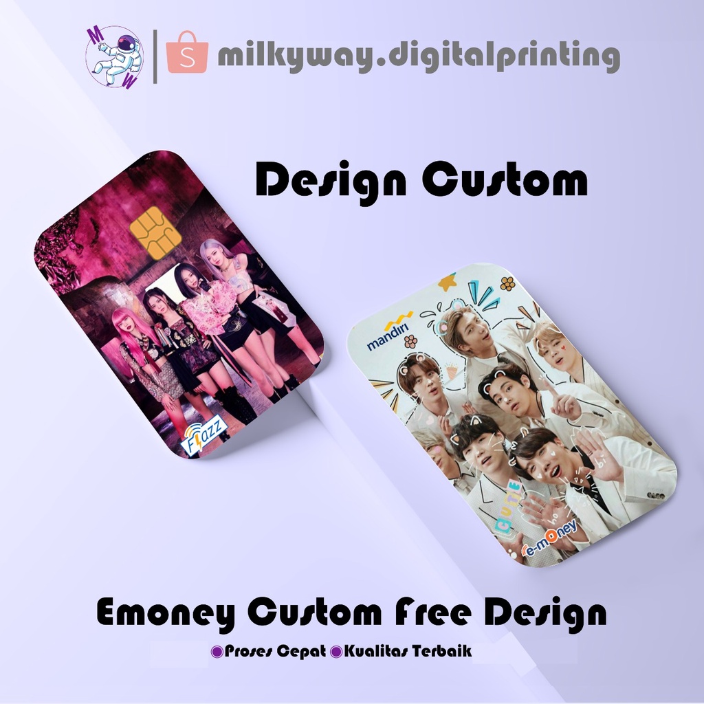 Jual CUSTOM EMONEY/FLAZZ BTS PHOTOCARD/BANGTAN BOYS/BTS ARMY | Shopee ...