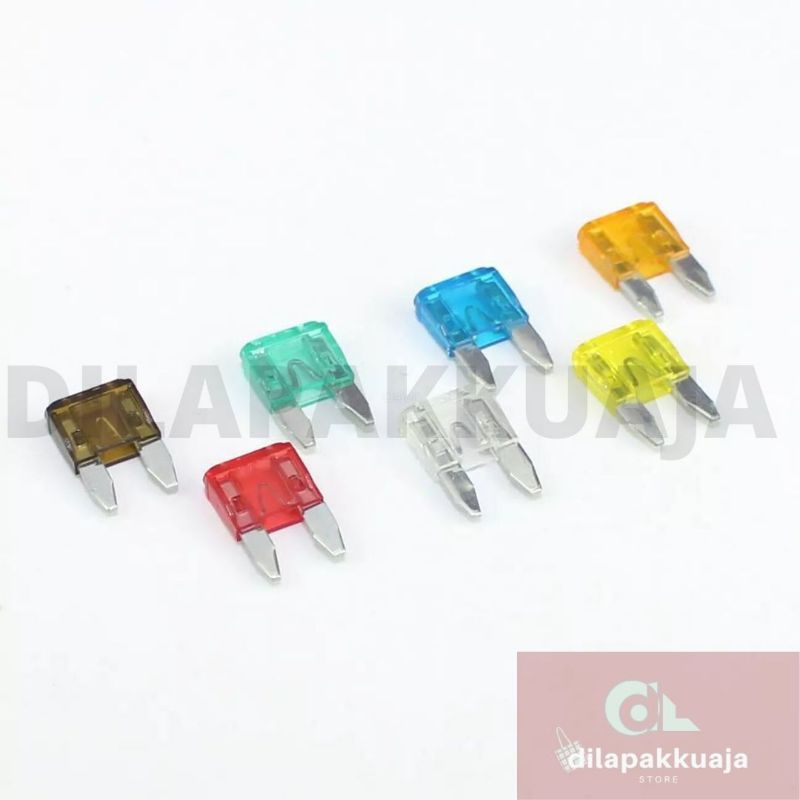 Jual Fuse Mini Blade Sekring Tancap Kecil Mobil 2A 3A 5A 7.5A 10A 15A ...