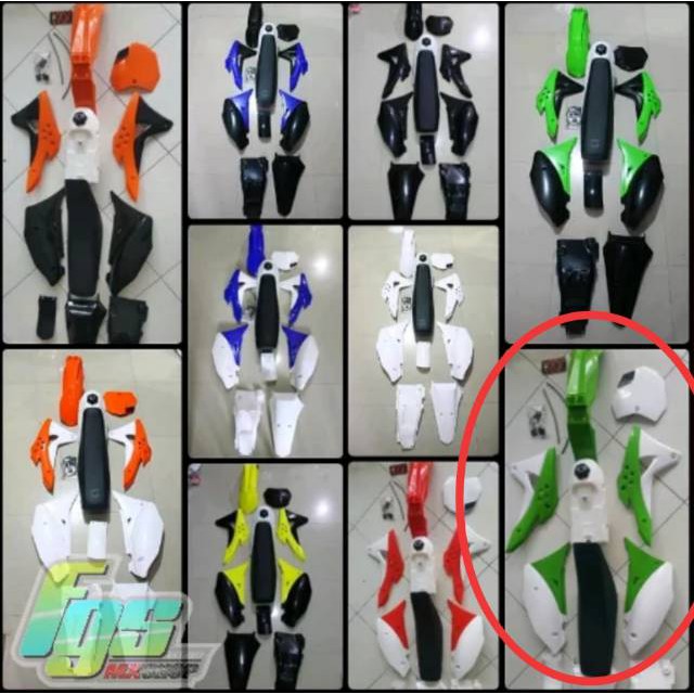 Jual BODY GORDON FULL SET UNTUK KLX 150 SEMUA TIPE (FULL SET PLUS JOK ...