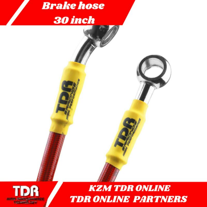 Jual SELANG REM TDR ORIGINAL Brake Hose 30 Inch (76 cm) Colour | Shopee ...