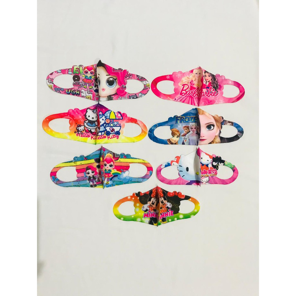 Jual MASKER MULUT ANAK KARAKTER CARTOON GIRLS | Shopee Indonesia