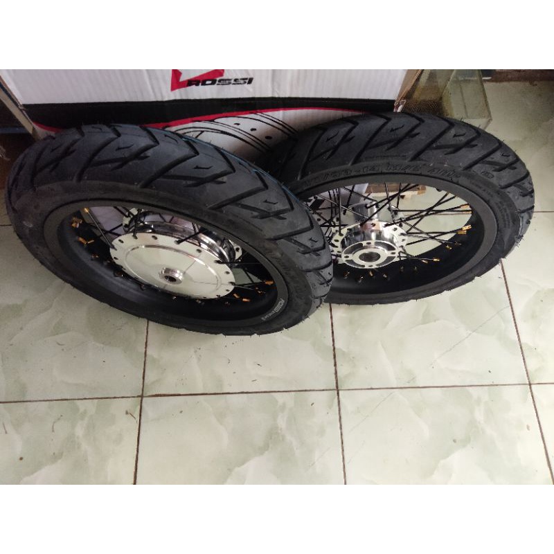 Jual velg paketan Yamaha Mio, Mio j, Fino dan M3 ring 14 x160/140 Plus ban | Shopee Indonesia