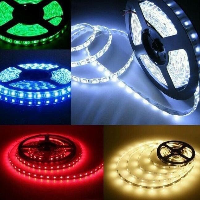 Jual Lampu LED Strip 5050 IP44 12v OUTDOOR Ledstrip PUTIH ip 44 12VOLT ...