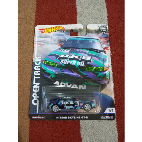 Jual Hotwheels Premium Nissan Skyline GT-R R32 Open Track HKS | Shopee ...