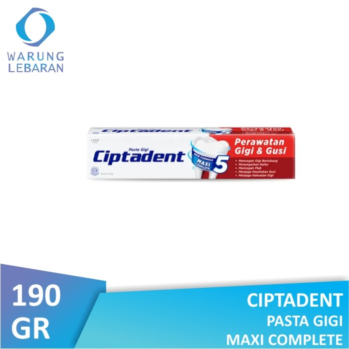 Jual Ciptadent Pasta Gigi Maxi Complete 190gr | Shopee Indonesia