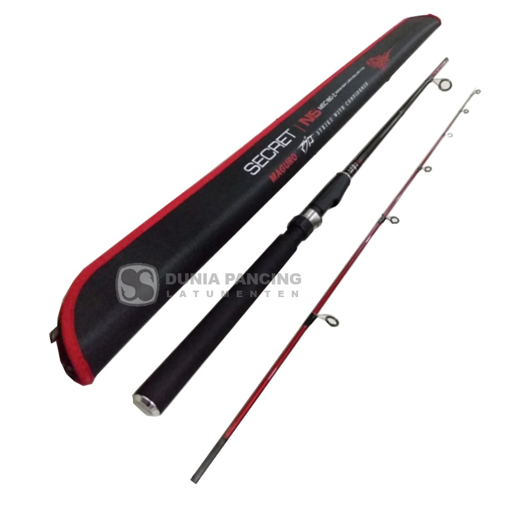 Jual Joran Spinning MAGURO SECRET NS Carbon Solid | PIlih Ukuran | Shopee Indonesia