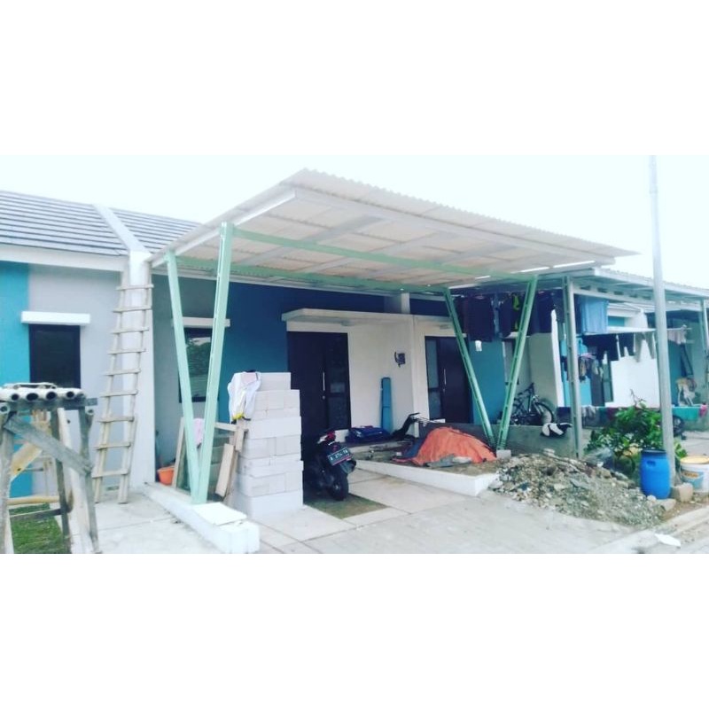 Jual Kanopi Baja ringan Atap alderon | Shopee Indonesia