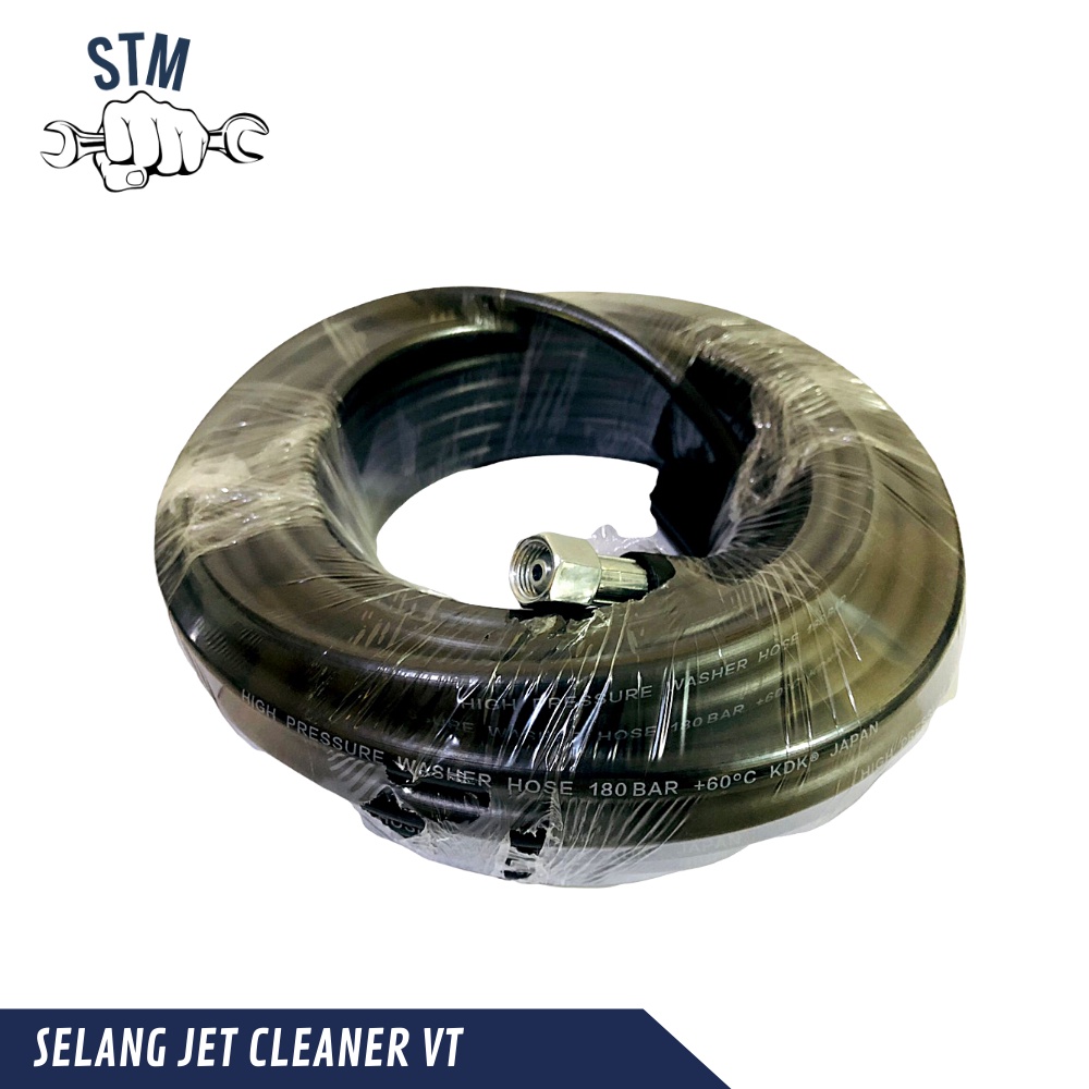 Jual Selang jet cleaner hitam / Selang jet steam KDK 10 meter | Shopee ...