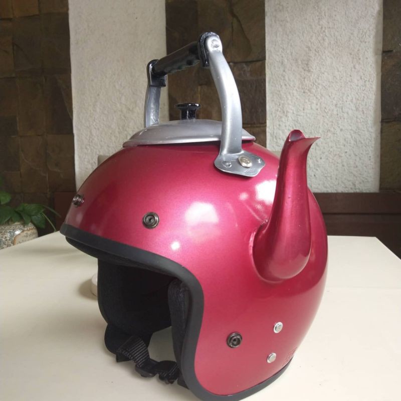 Jual helm LPG helm tabung gas, ceret, helm teko helm unik | Shopee ...