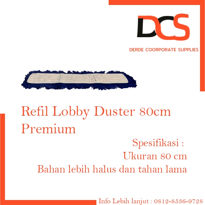 Jual Refill Kain Lobby Duster ukuran 80cm Standar Premium kualitas ...