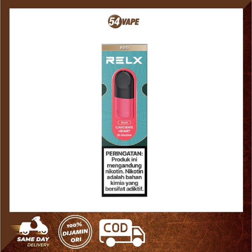 Jual RELX Pod Pro Bercukai - Gardens Heart | Shopee Indonesia