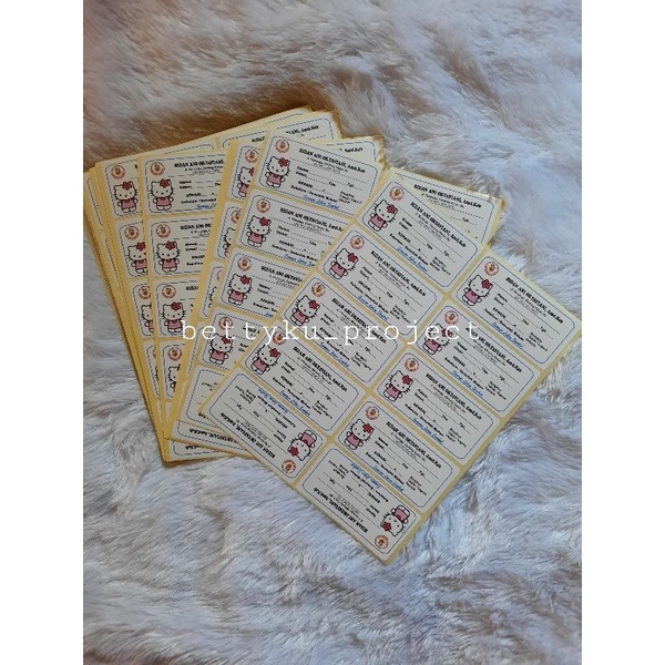 Jual Etiket syrup - Etiket - Label Label sirup | Shopee Indonesia