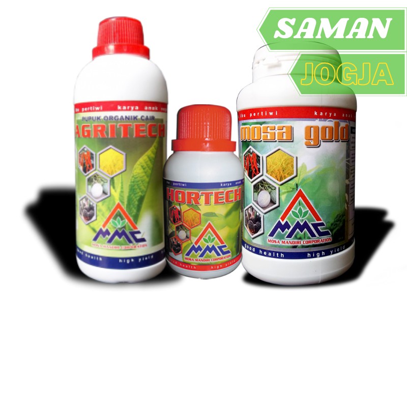 Jual Paket Pupuk Tanah Hormon & Nutrisi Daun Lengkap Mosa Gold Hortech ...