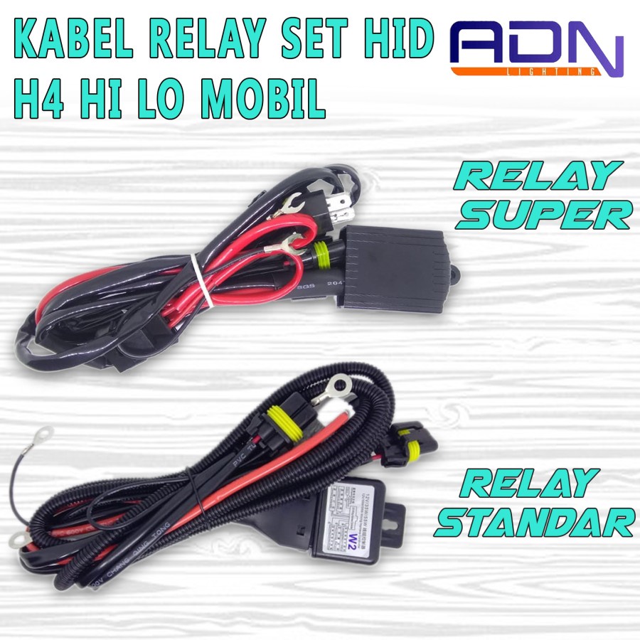Jual Kabel Relay set HID mobil H4 Hi Lo | Shopee Indonesia