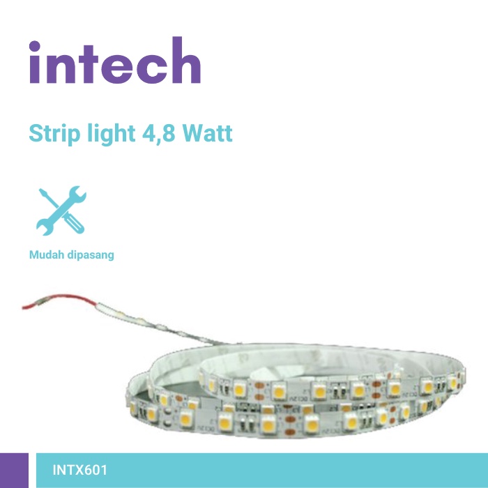 Jual Intech LED Flexible Stripe 4,8 Watt IP65 | Shopee Indonesia