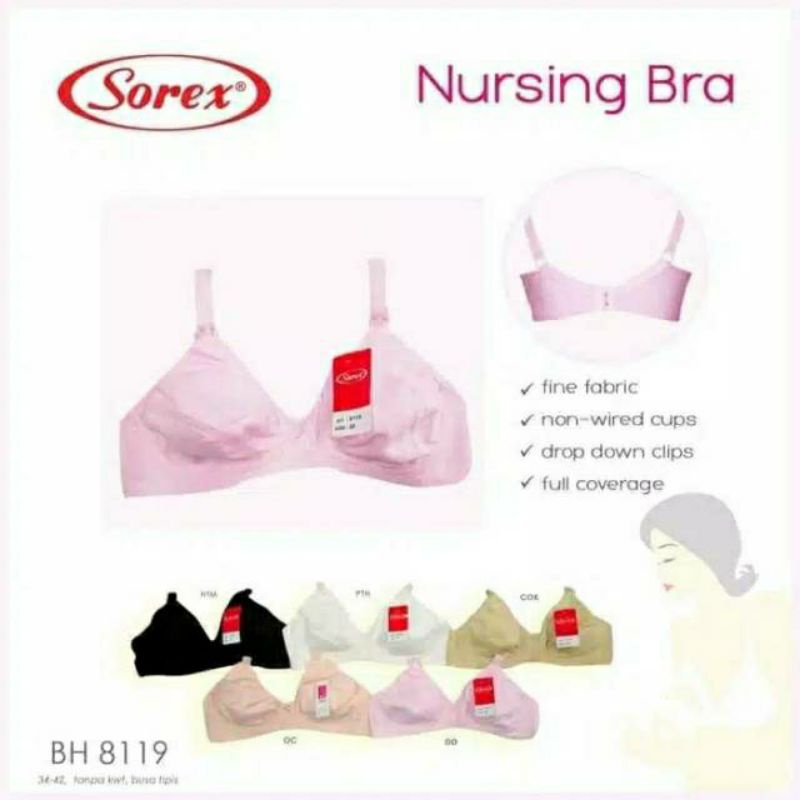 Jual BH SOREX 8119 MATERNITY NURSING BRA BH MENYUSUI | Shopee Indonesia