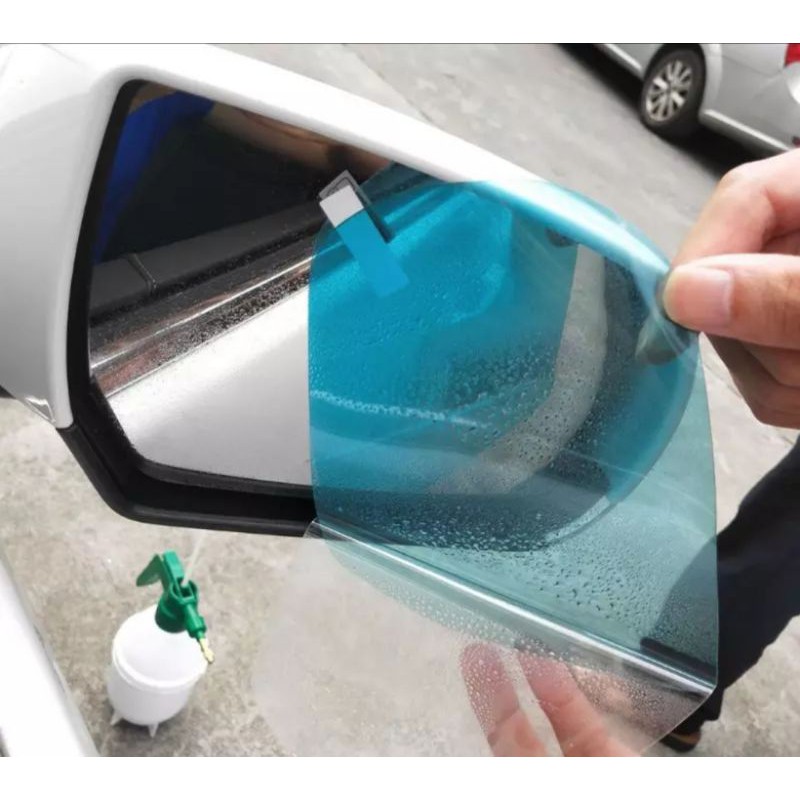 Jual stiker besar kaca jendela mobil anti fog embun spion pelindung air ...