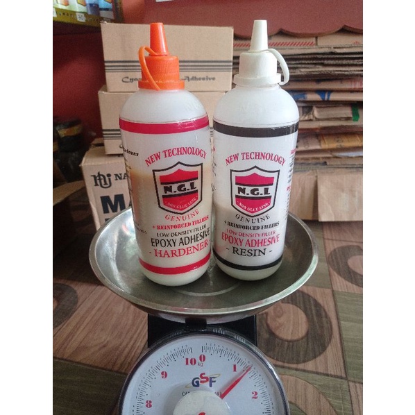 Jual LEM POXY NGL TIPE FILLER 1,3KG 1 karton (12 set) | Shopee Indonesia