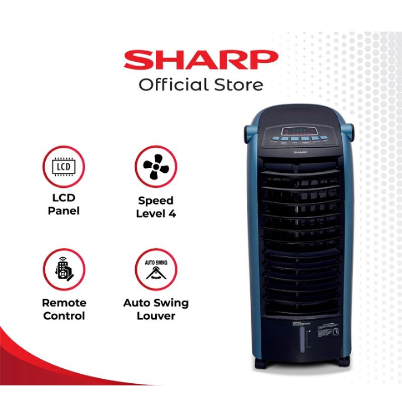 Jual SHARP Air Cooler PJ-A36TY-B - Hitam Penyejuk Udara, Pendingin ...