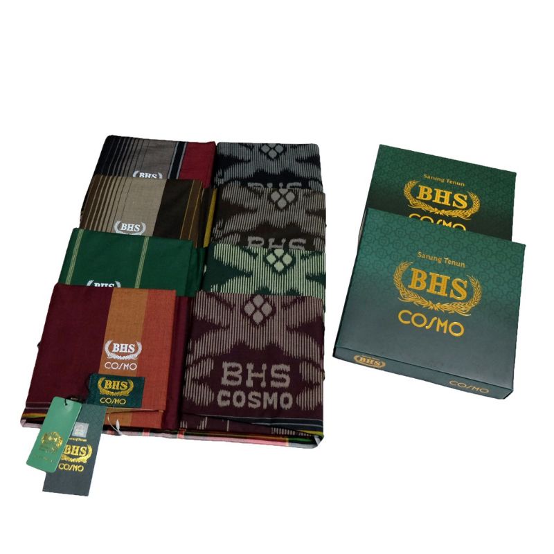 Jual SARUNG TENUN BHS COSMO ORIGINAL BHSTEX | Shopee Indonesia