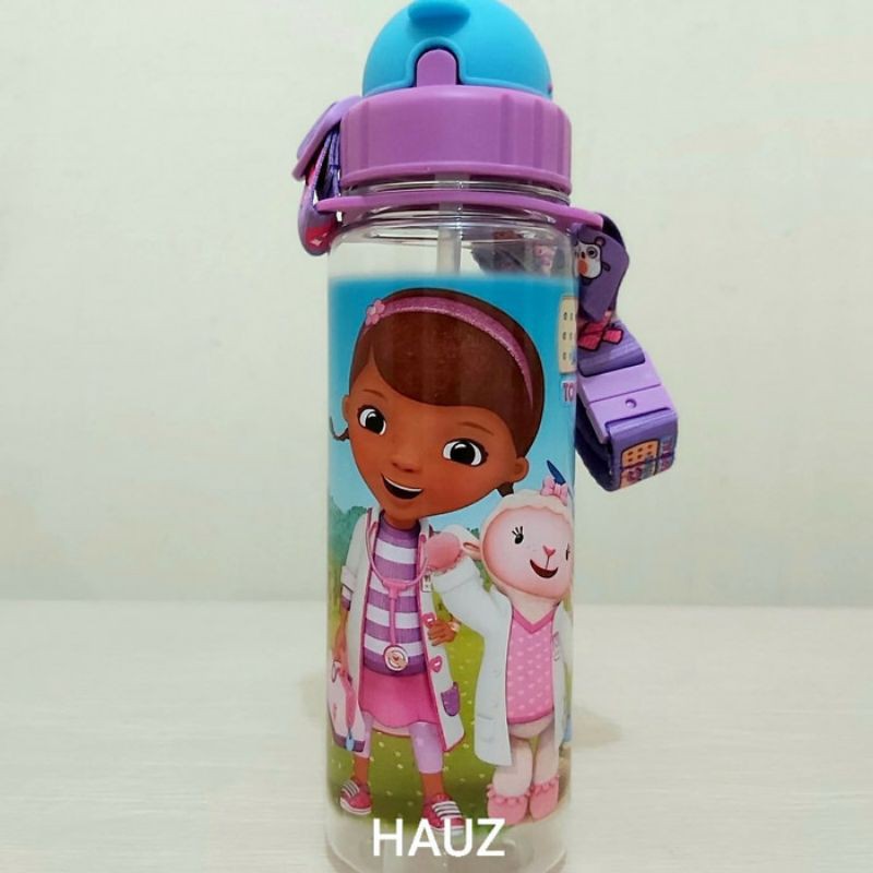 Jual Botol air anak Doc McStuffins BPA free FDA approved/ botol minum ...
