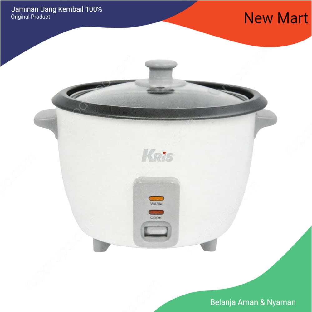 Jual Kris Rice Cooker Manual 0,3 liter 200 watt dengan tutup kaca ...
