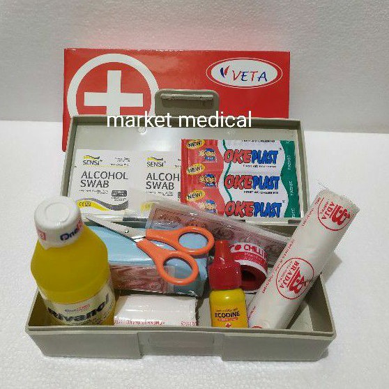 Jual P3k Merk VETA First Aid kit | Shopee Indonesia
