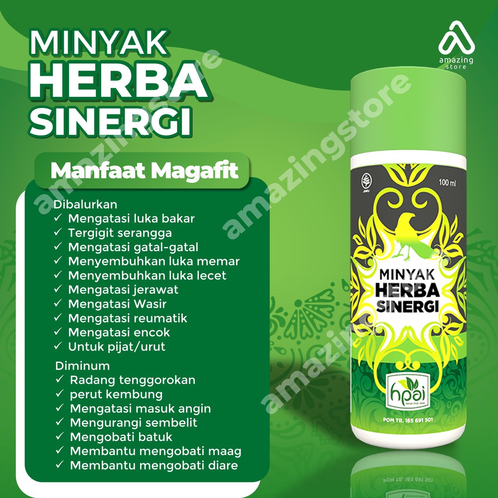 Jual MINYAK HERBA SINERGI HNI HPAI | Minyak Burung Bubut | Minyak Ajaib ...