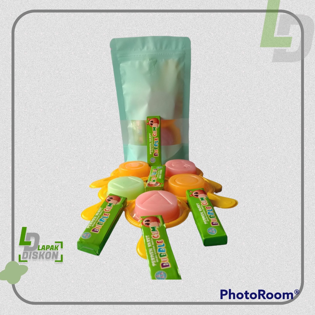 Jual Permen Mix , permen karet bubble gum & permen telor ceplok warna ...