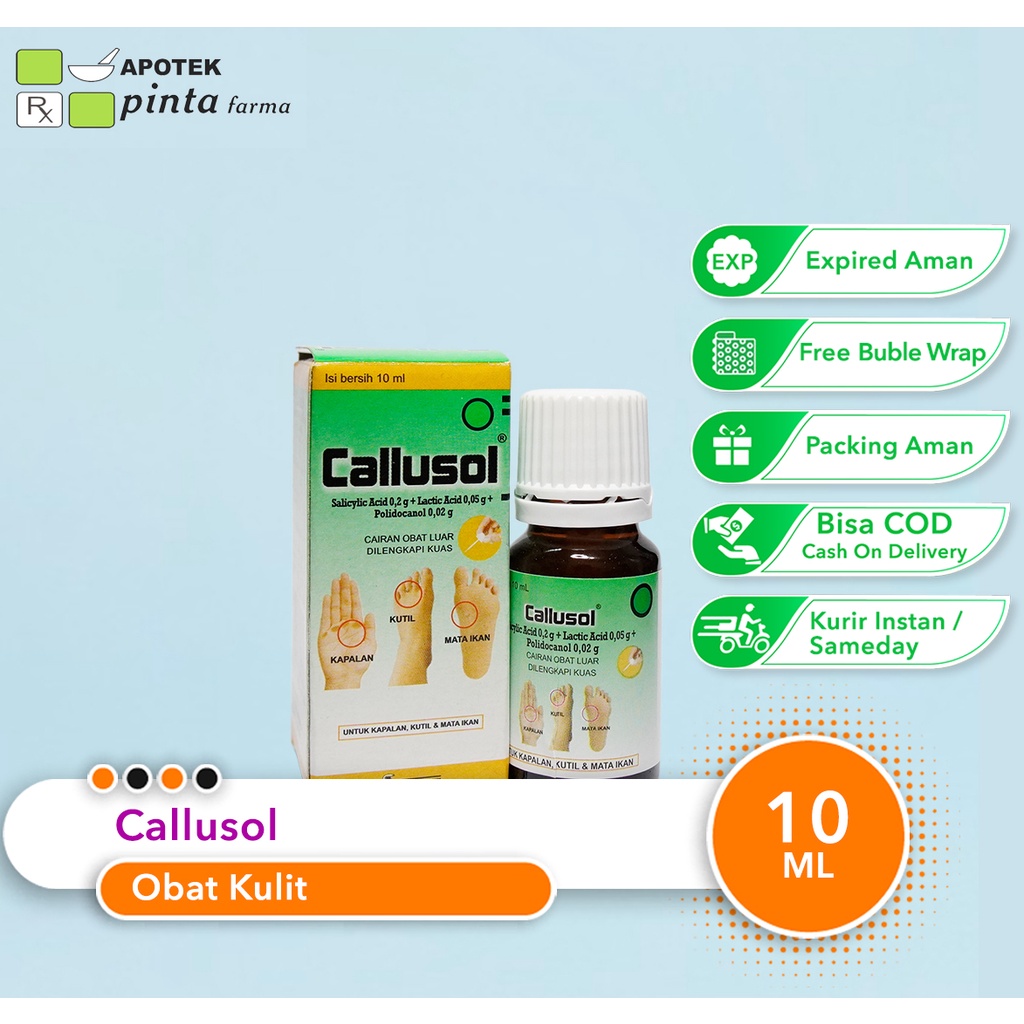 Jual Callusol 10 ml | Shopee Indonesia