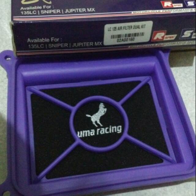 Jual air filter / filter udara uma racing jupiter mx (dual kit ...