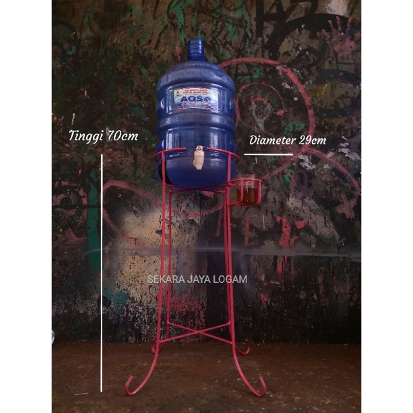 Jual RAK GALON / TEMPAT GALON TEMPAT GELAS / RAK BUNGA | Shopee Indonesia