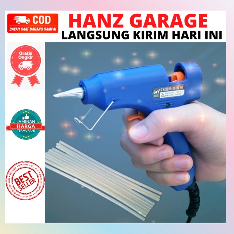 Jual ISI ULANG LEM TEMBAK 20cm / REFILL LEM TEMBAK / LEM BAKAR KECIL ...