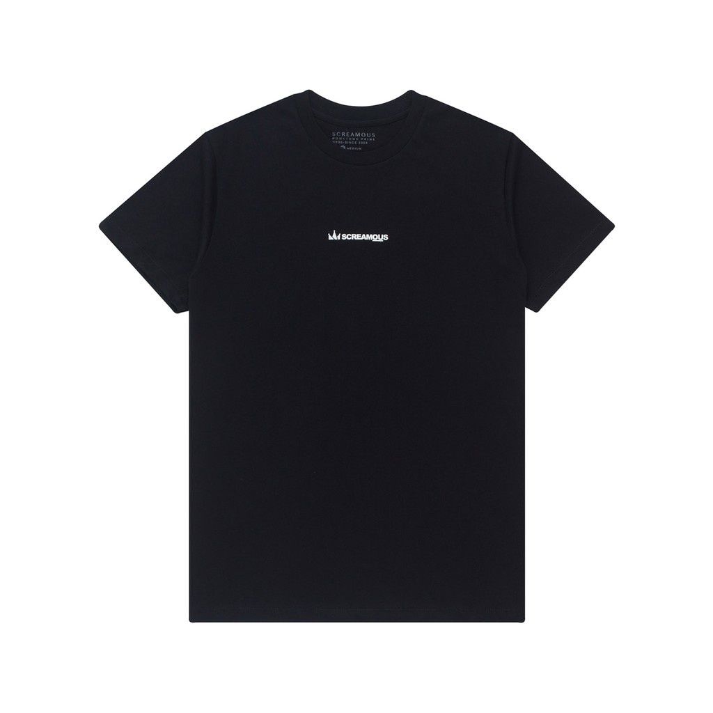 Jual Baju T shirt Screamous T-Shirt LEGEND TINY ON WHITE BLACK Kaos ...