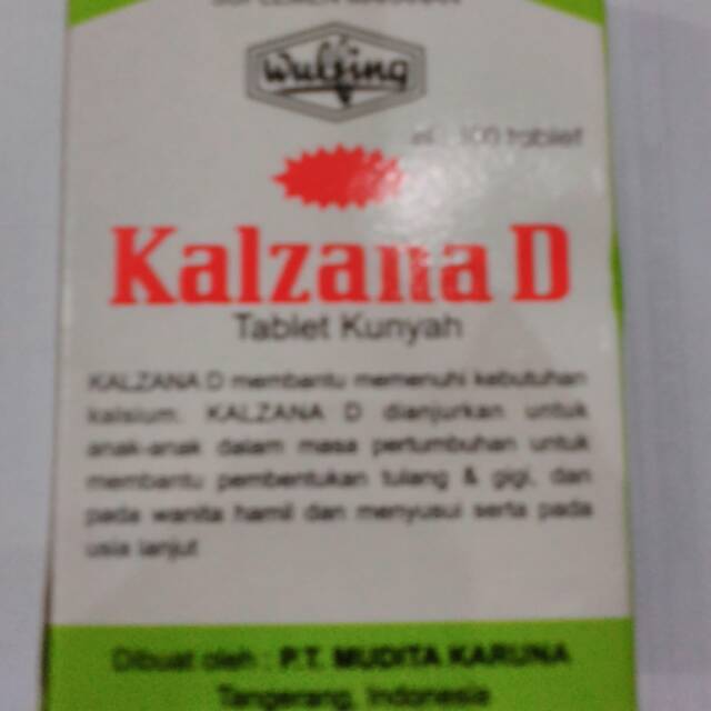 Jual Kalzana D (Botol isi 100) | Shopee Indonesia