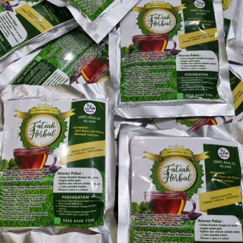 Jual Teh Tradisional Alami Fatiah Herbal | Shopee Indonesia
