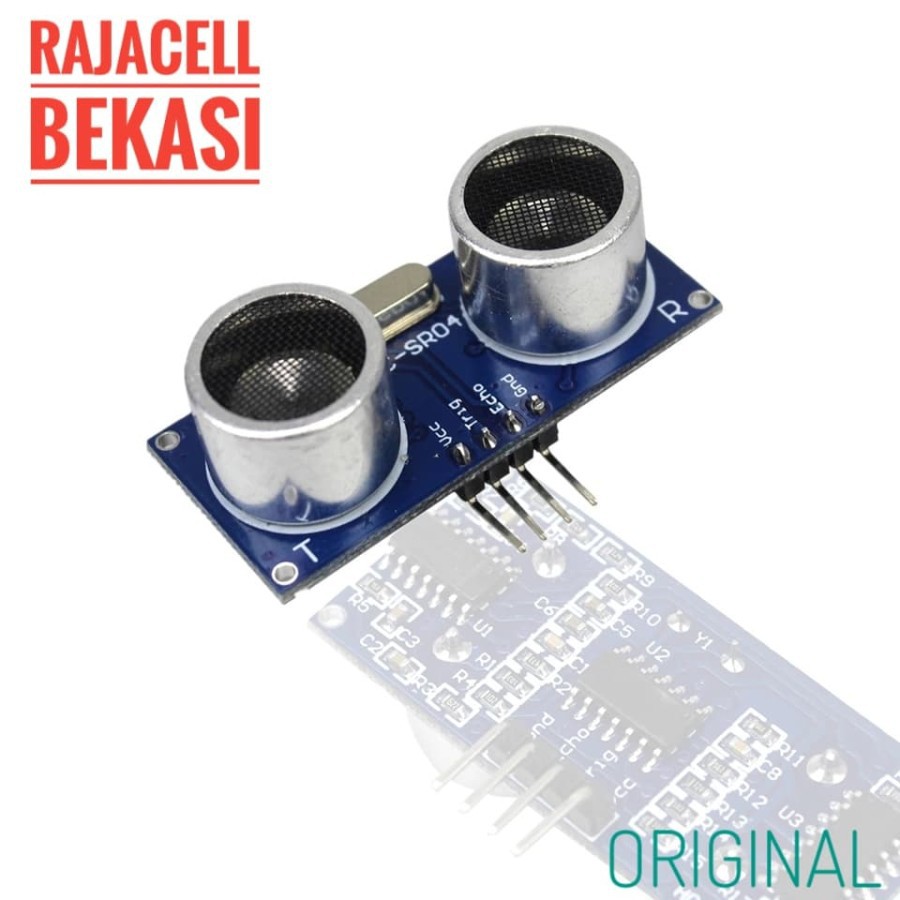 Jual Sensor Ultrasonic HC-SR04 3.3V Sensor Jarak ESP8266 Raspberry ...