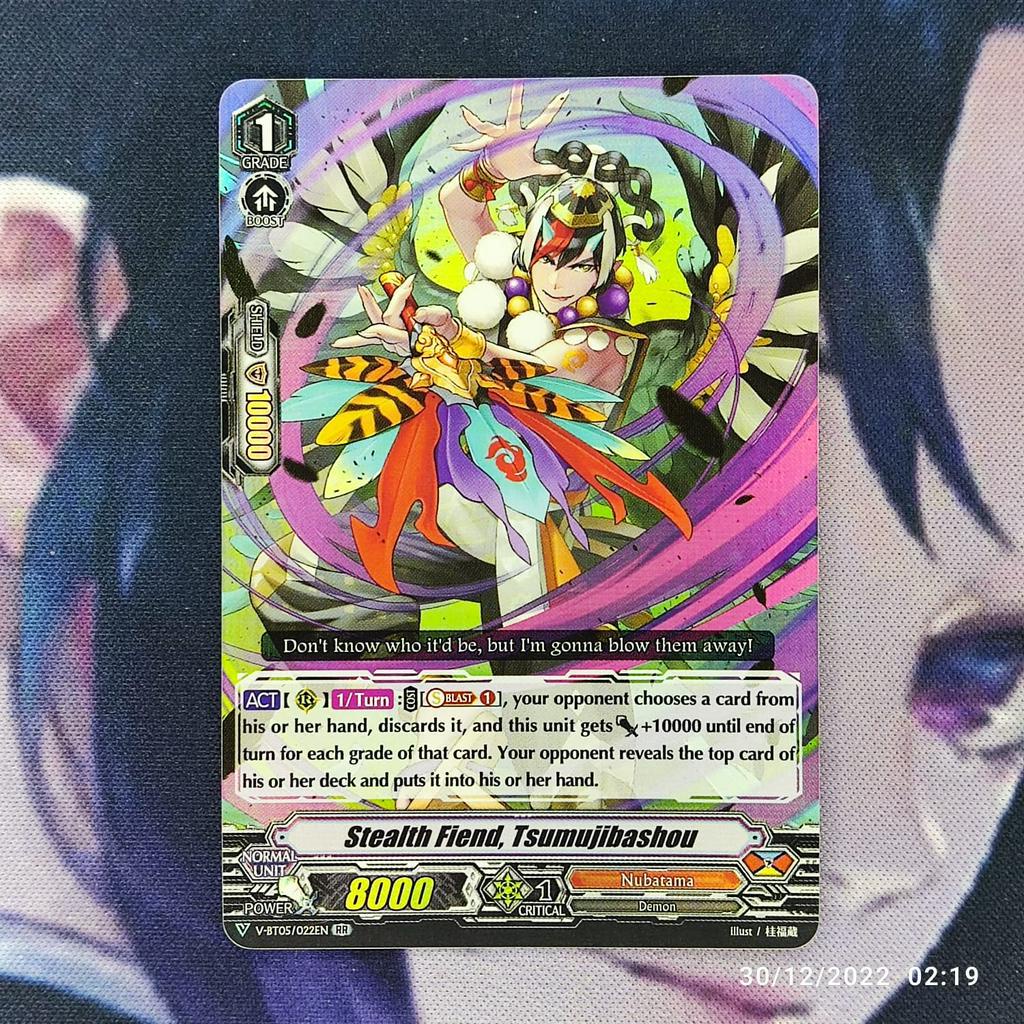 Jual vanguard stealth fiend tsumujibashou V-BT05/022EN RR original | Shopee Indonesia