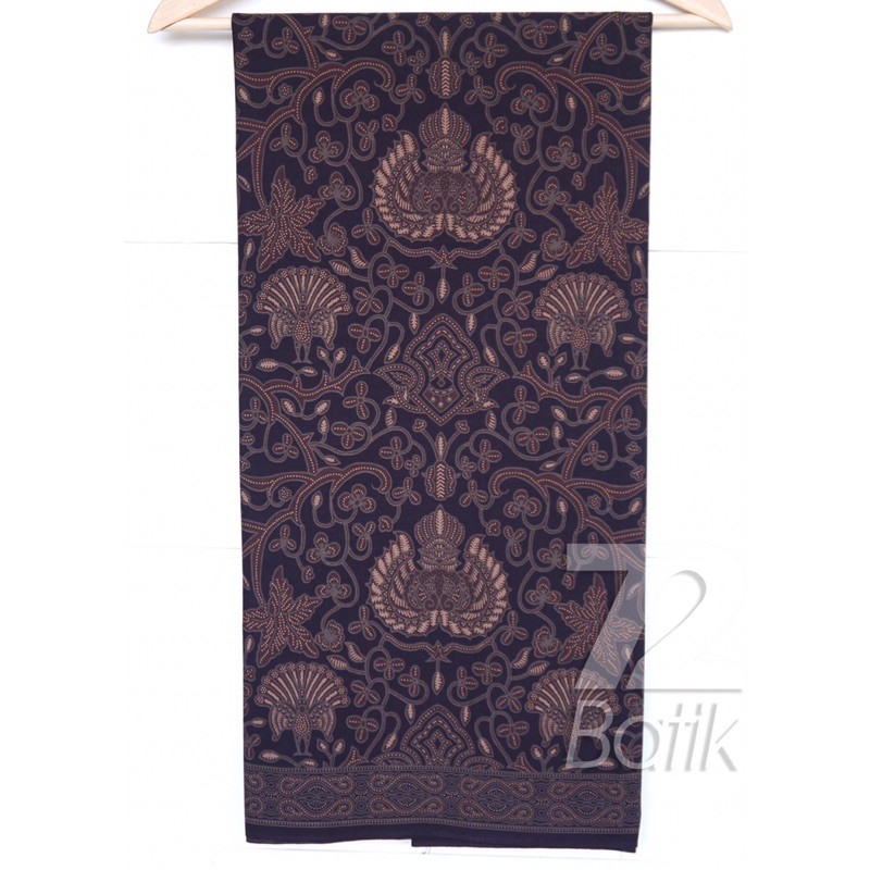 Jual KAIN BATIK PREMIUM Bahan Katun Warna Hitam Earthy Brown Mocha ...