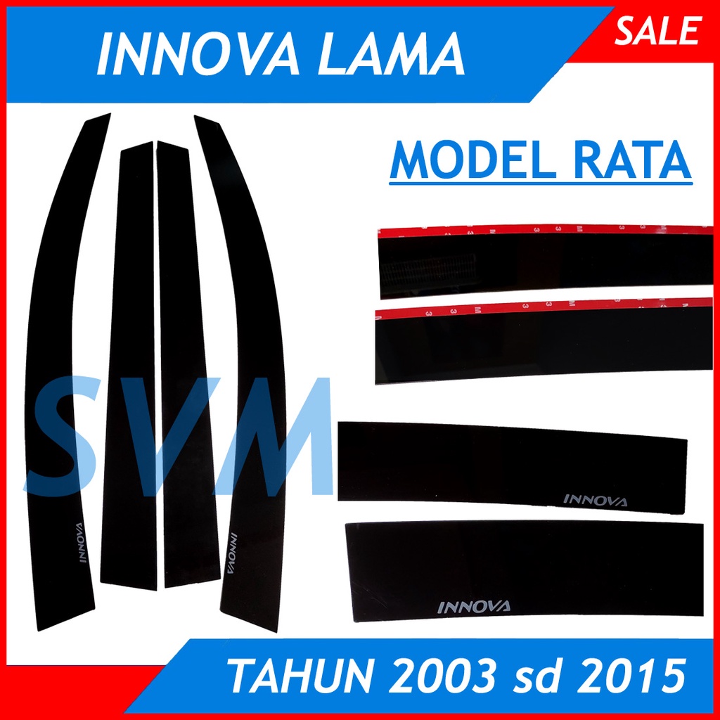 Jual Talang Air Slim Toyota Innova Lama 2003-2015 | Grand Innova ( Thn ...