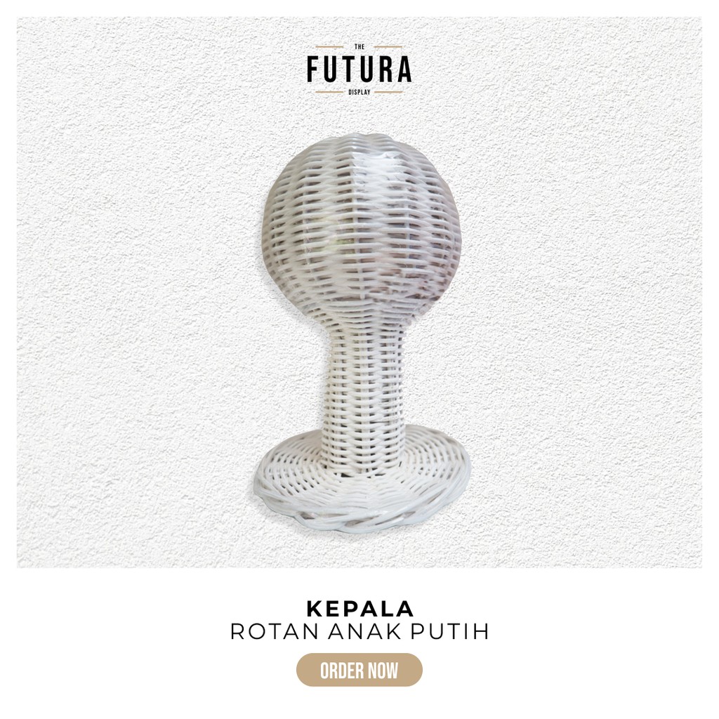 Jual Patung Kepala Rotan Anak Putih | Shopee Indonesia