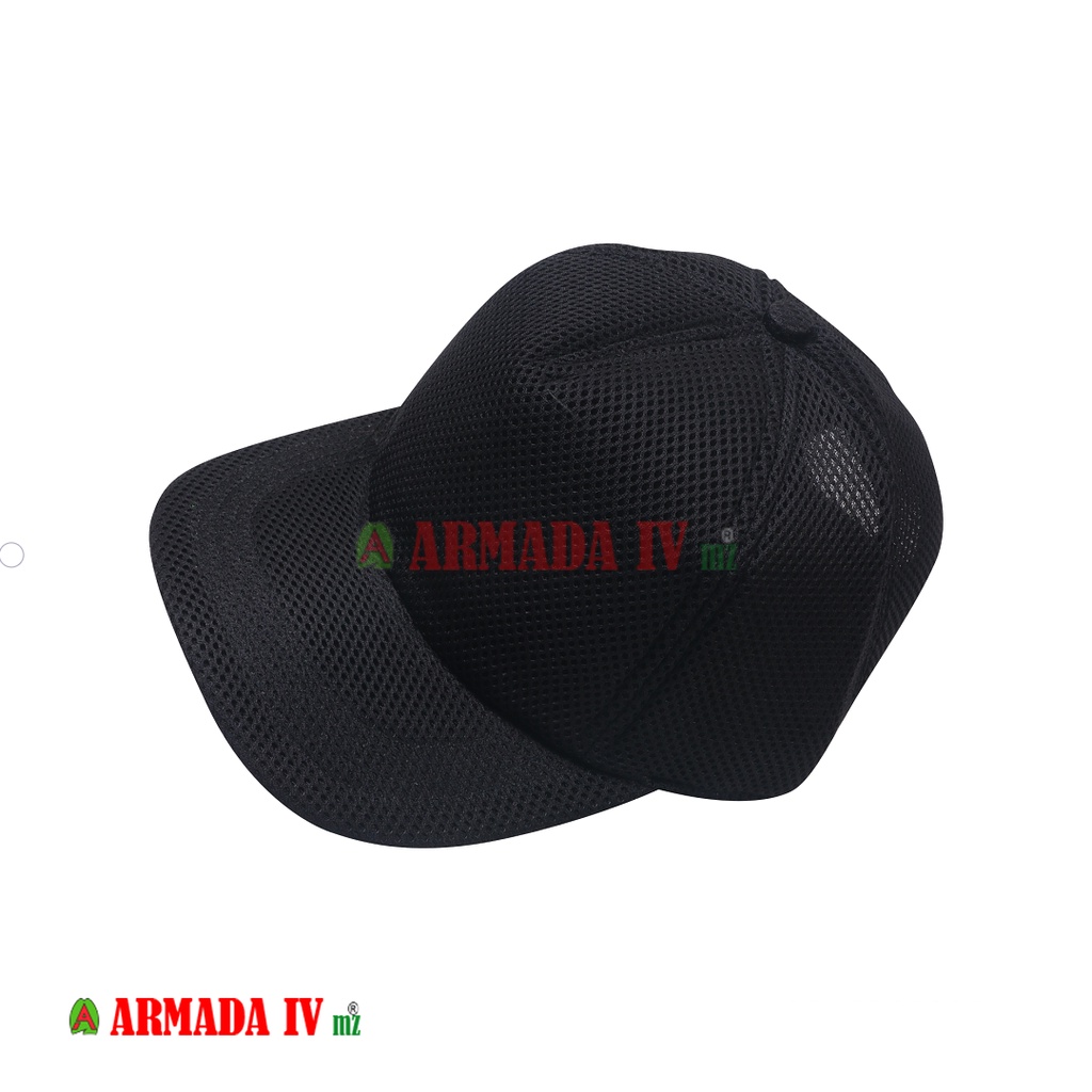 Jual Topi Jaring Hitam Polos Topi Lapangan Jaring | Shopee Indonesia