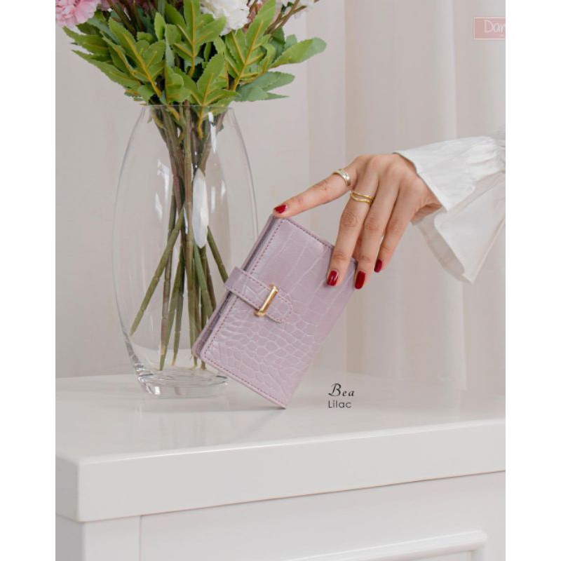 Jual Damelia Dompet Bea Wallet LILAC By Melstore.jkt | Shopee Indonesia