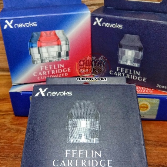 Jual CARTRIDGE NEVOKS FEELIN REFILLABLE EMPTY AUTHENTIC BY NEVOKS ...