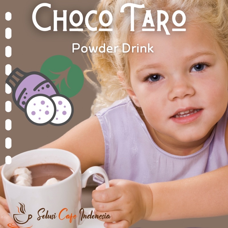 Jual Bubuk Minuman Choco Taro 1 Kg Powder Drink Distributor Surabaya ...