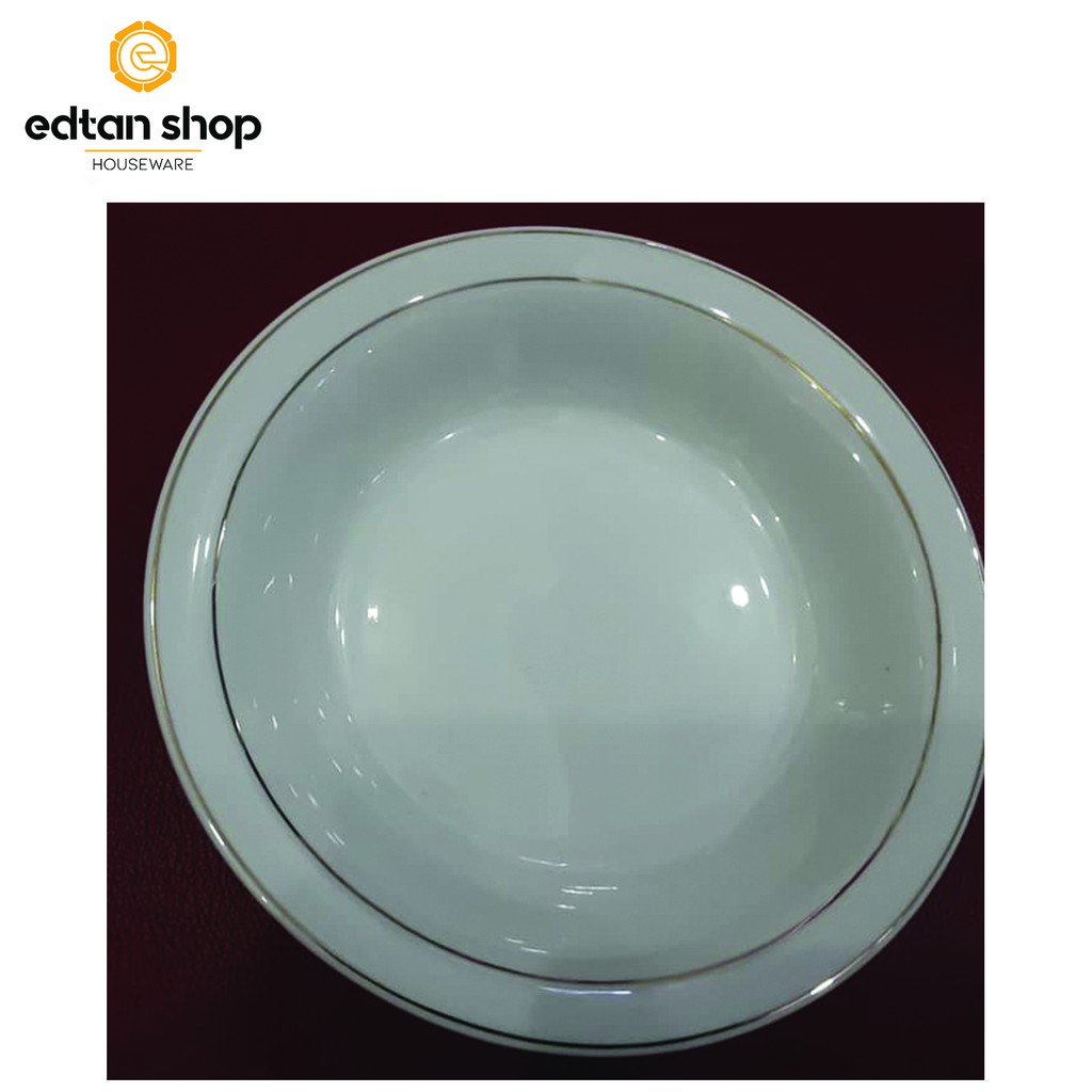 Jual Piring keramik putih 23cm piring keramik putih polos 23cm piring ...